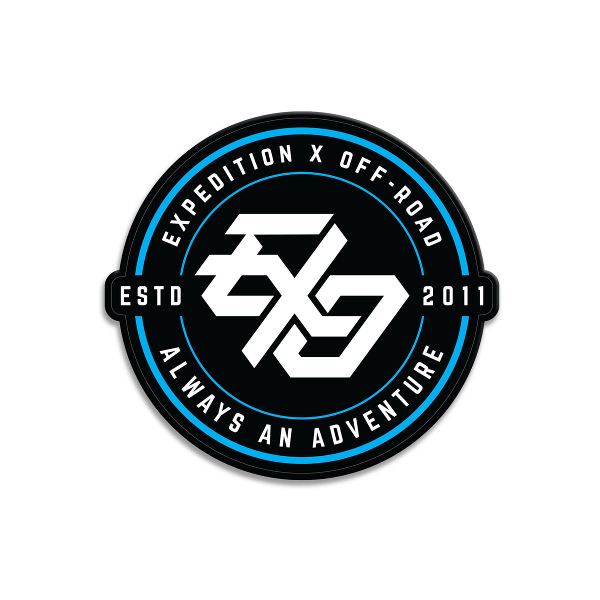 EXO Circle Logo Slap Sticker – Expedition X Offroad Store
